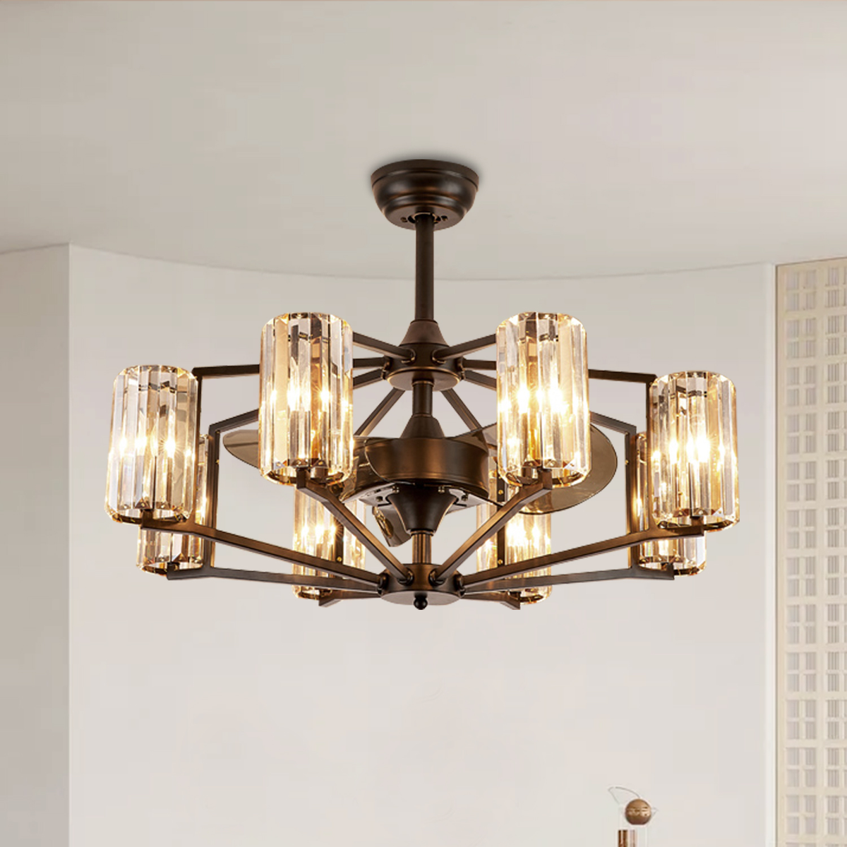 Choose 100+ Style Powerful Chandelier Ceiling Fans | Moooni Fandeliers ...