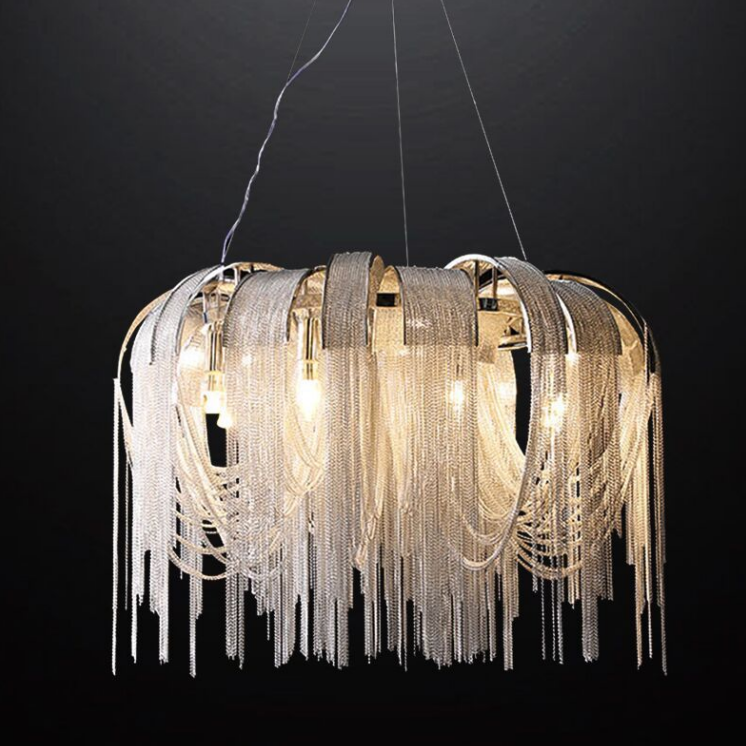tassel-round-chandelier – MOOONI LIGHTING