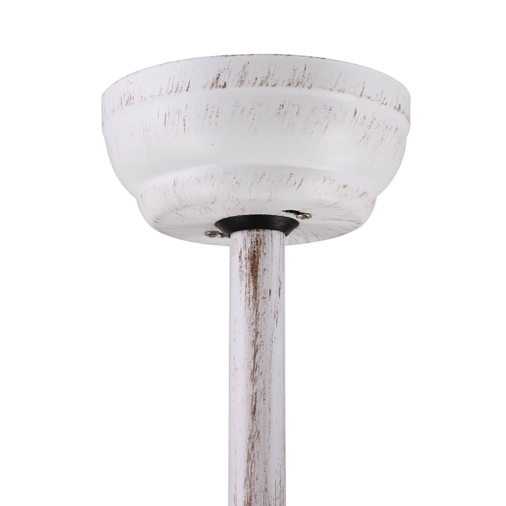 Wooden French Country Beaded Ceiling Fan Light – MOOONI LIGHTING