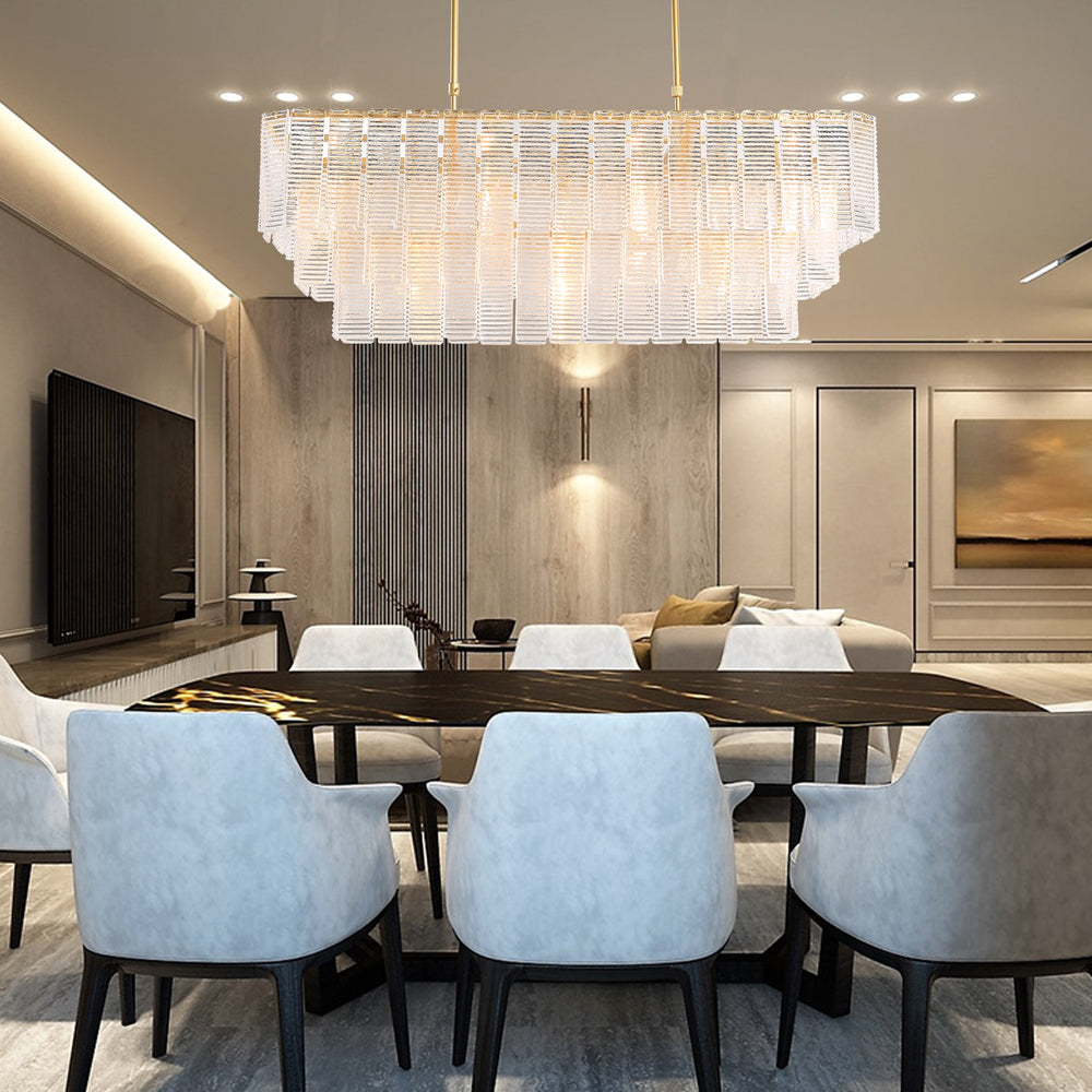 gold-frame-3-layer-glass-chandelier – MOOONI LIGHTING