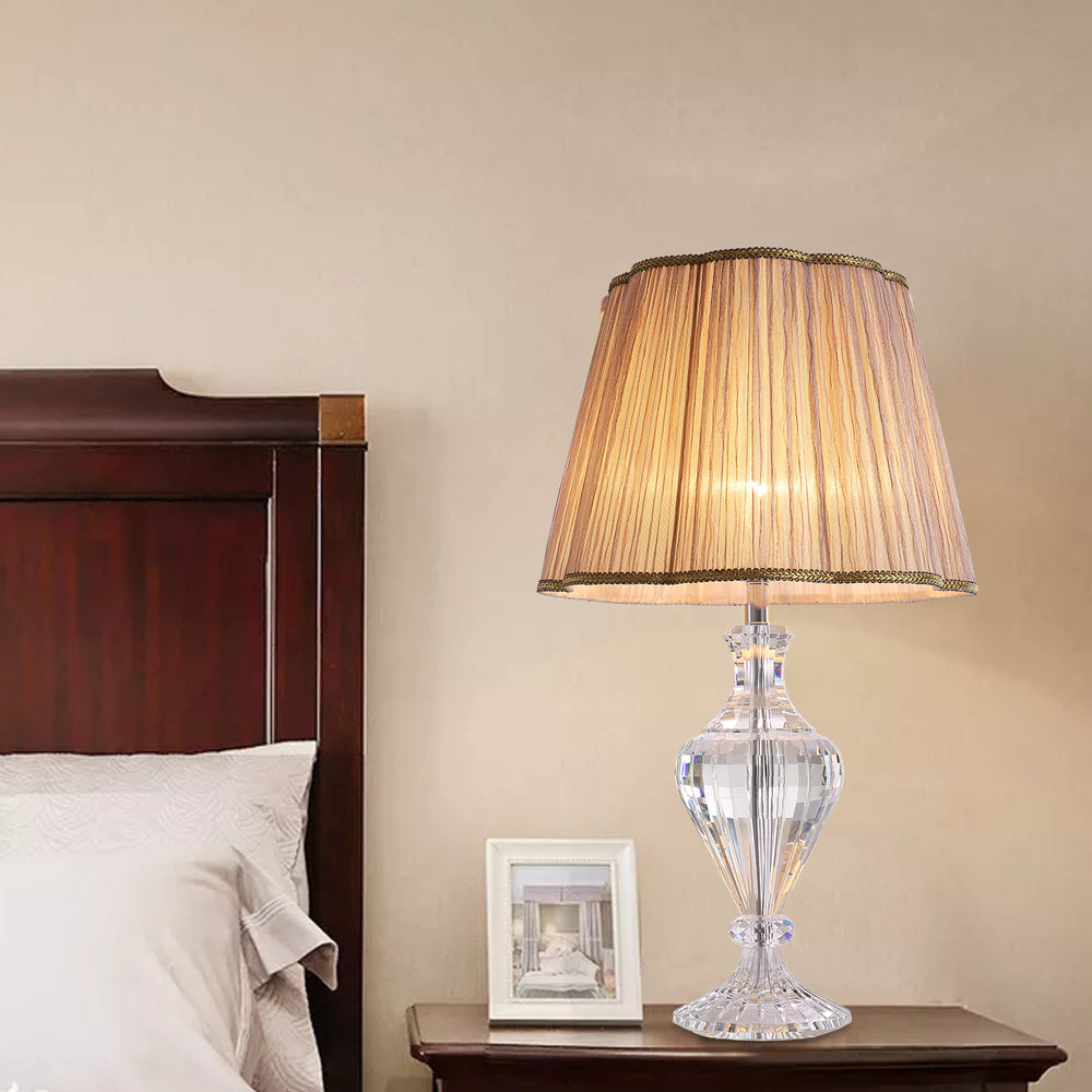 Vase Shaped Base Diamond Crystal Desk Lamp – MOOONI LIGHTING