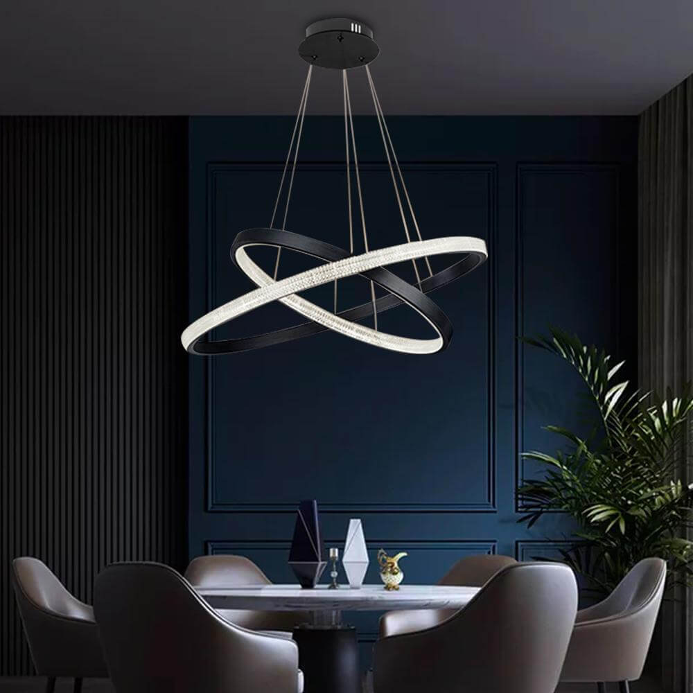 Circular LED Rings Chandelier – MOOONI LIGHTING