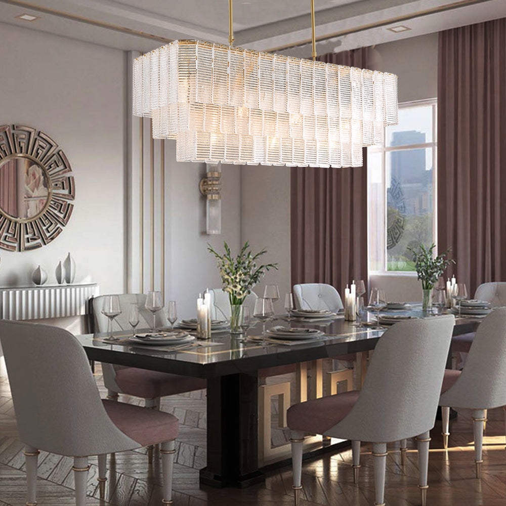 gold-frame-3-layer-glass-chandelier – MOOONI LIGHTING