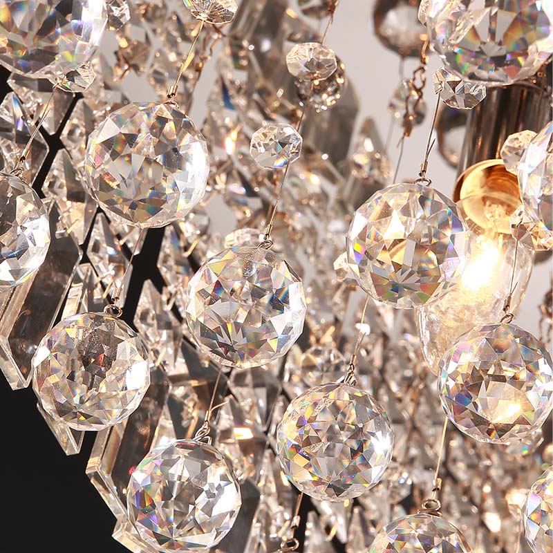 Modern Raindrop Rectangular Crystal Chandelier For Dining Room – MOOONI ...